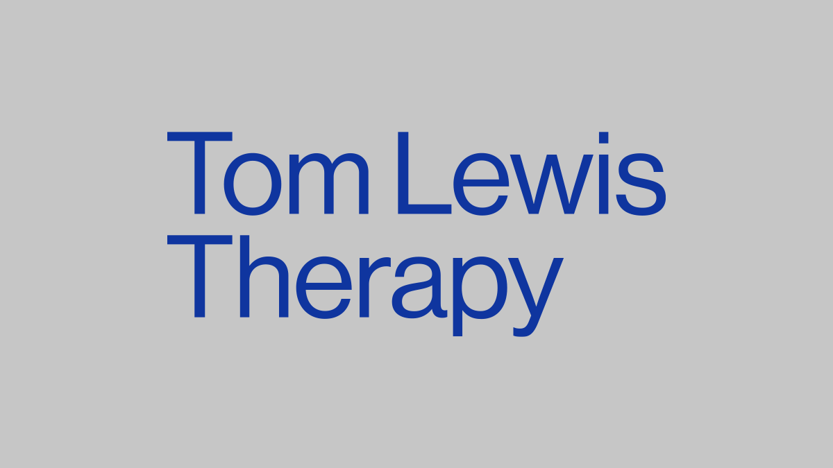 Homepage – Tom Lewis Therapy